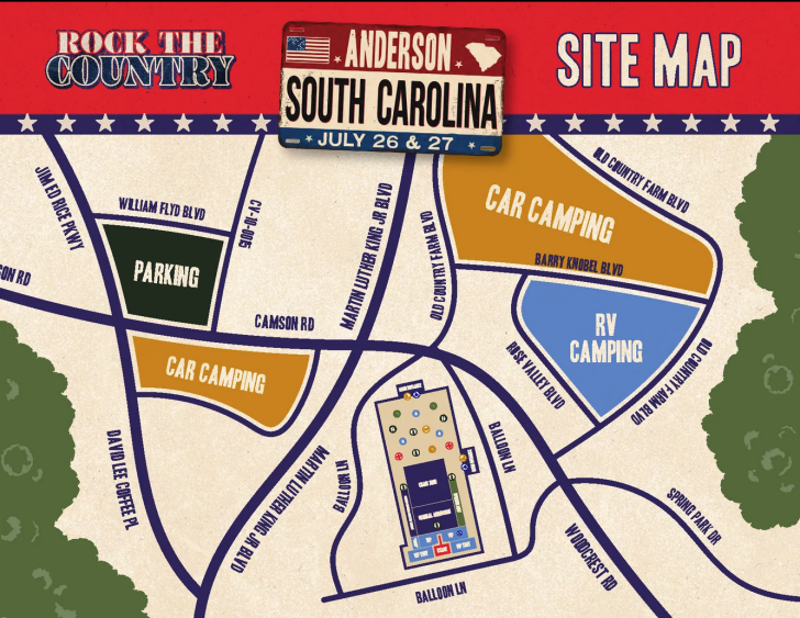 Rock the Country Anderson SC 2024: Your Ultimate Festival Guide ...